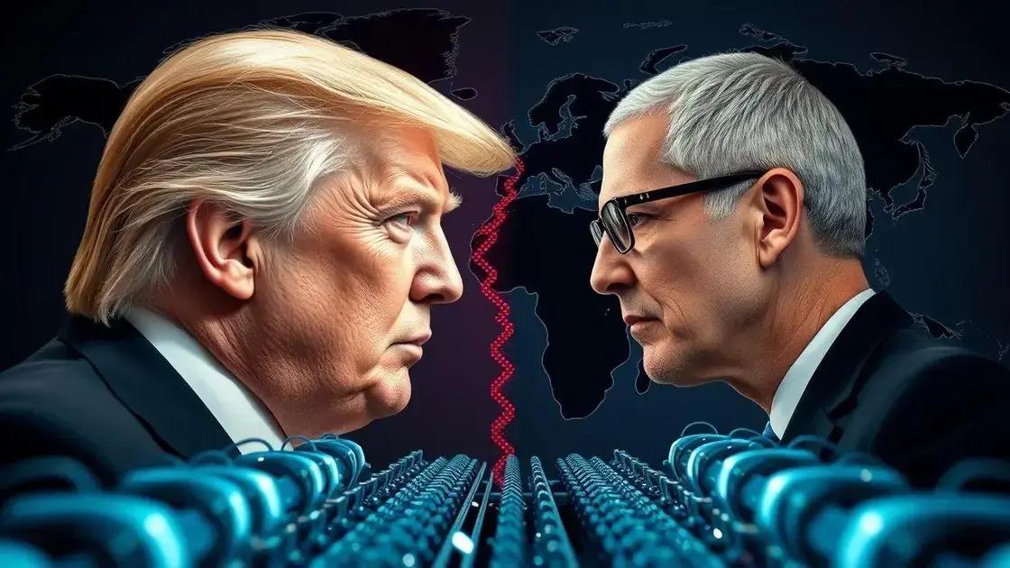 Trump vs Apple: 5 Segredos da Produção Global